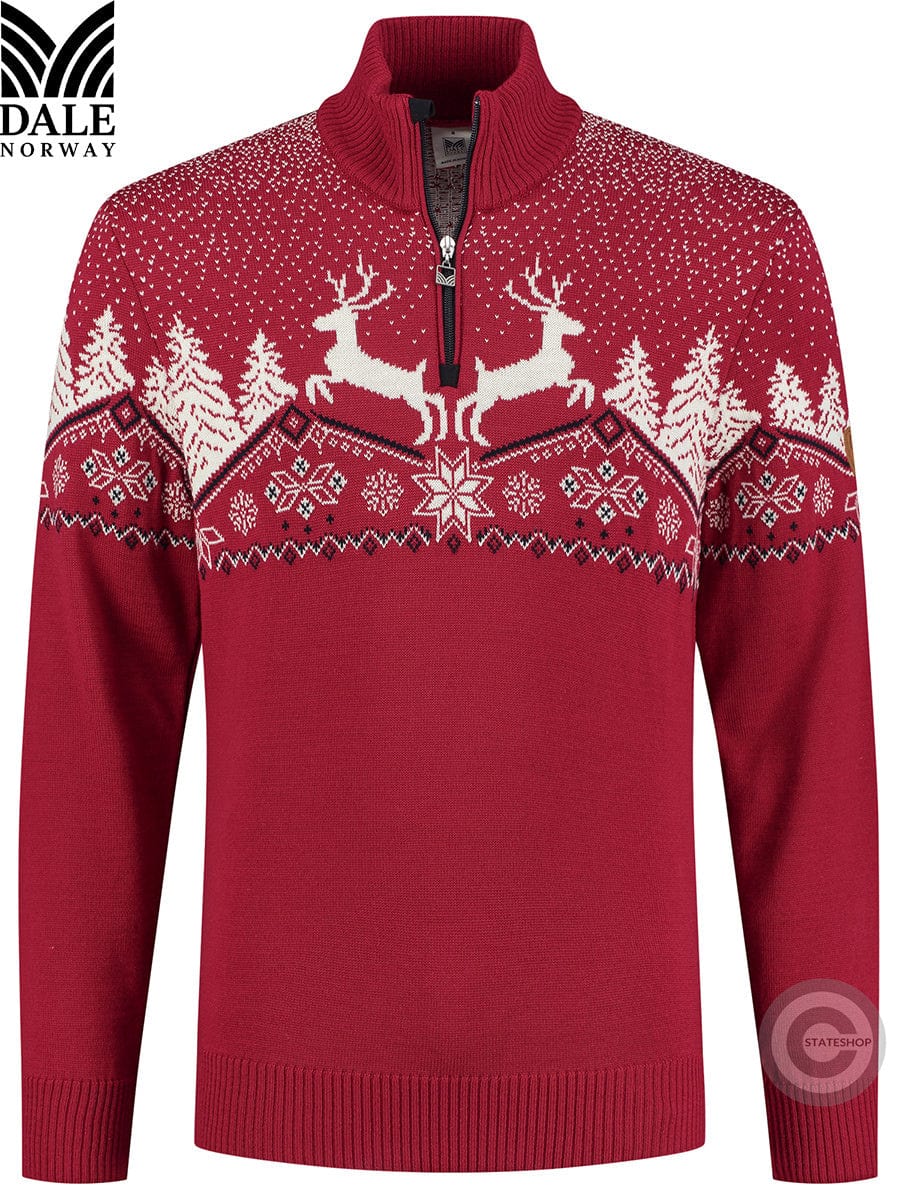 Dale of Norway Pullover "Reindeer" Red – Stateshop Fashion